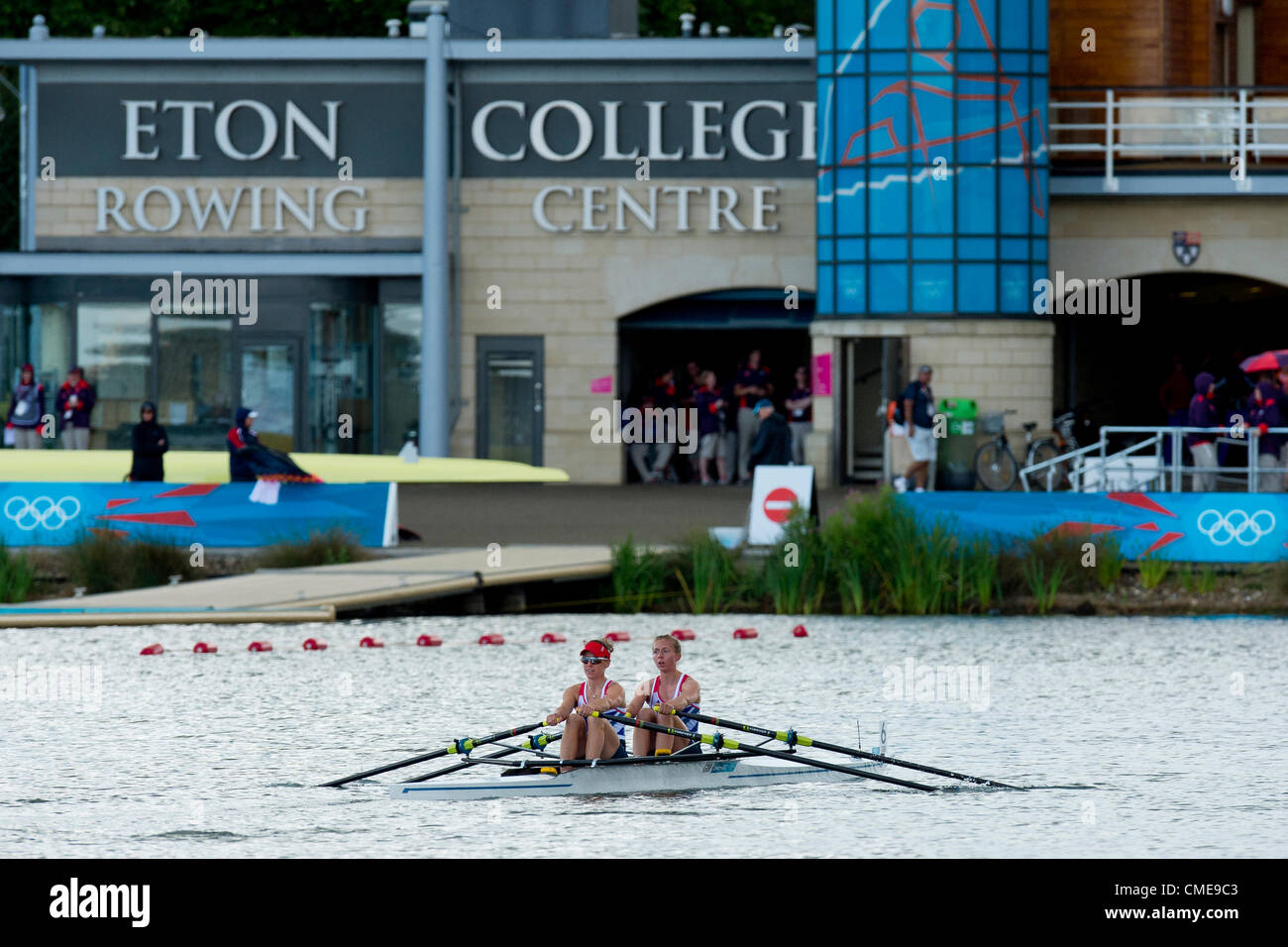 29.07.2012. Windsor, England. Great Britains Sophie Hosking and ...