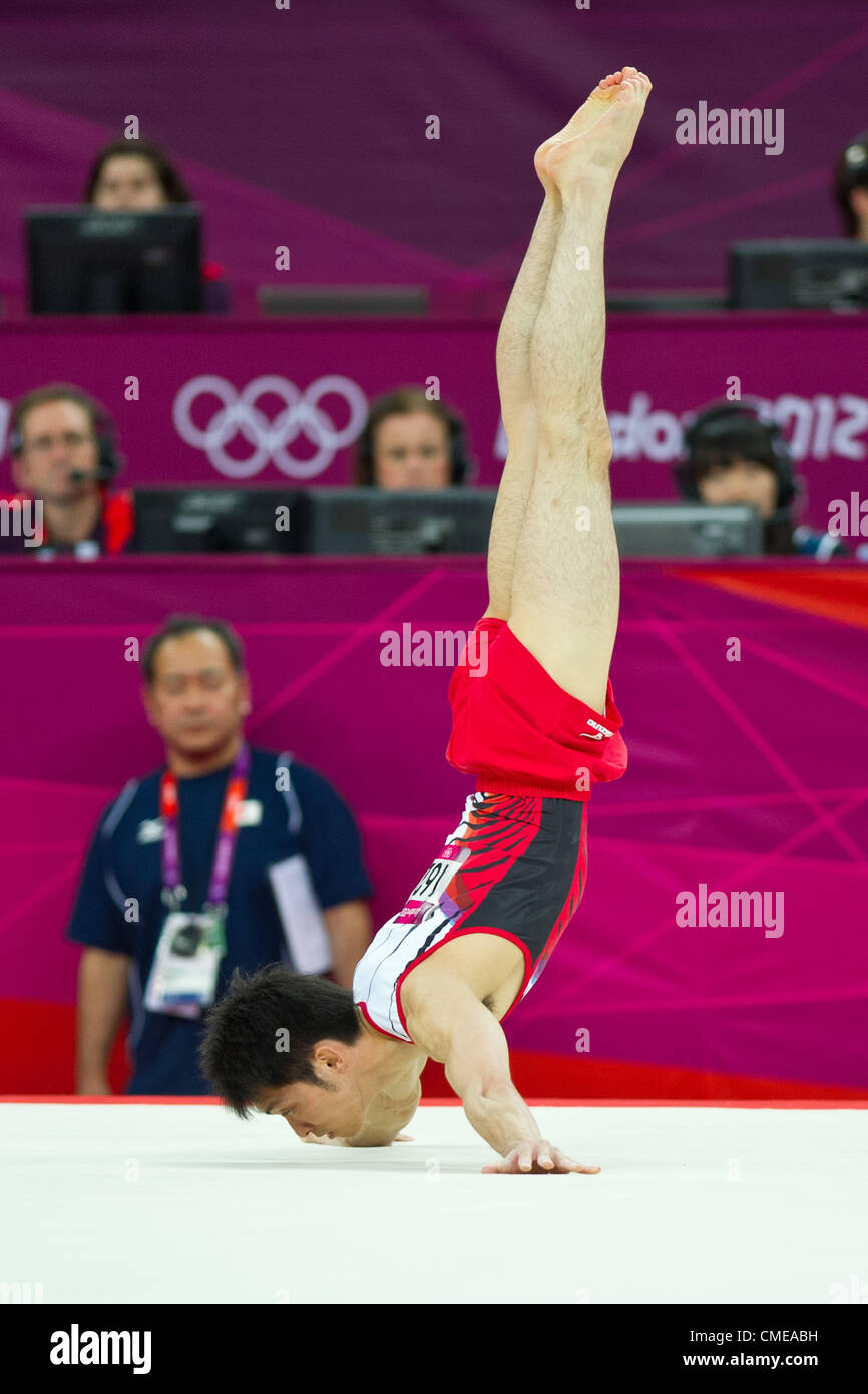 Kazuhito Tanaka (JPN), Men's Qualification floor event at North ...