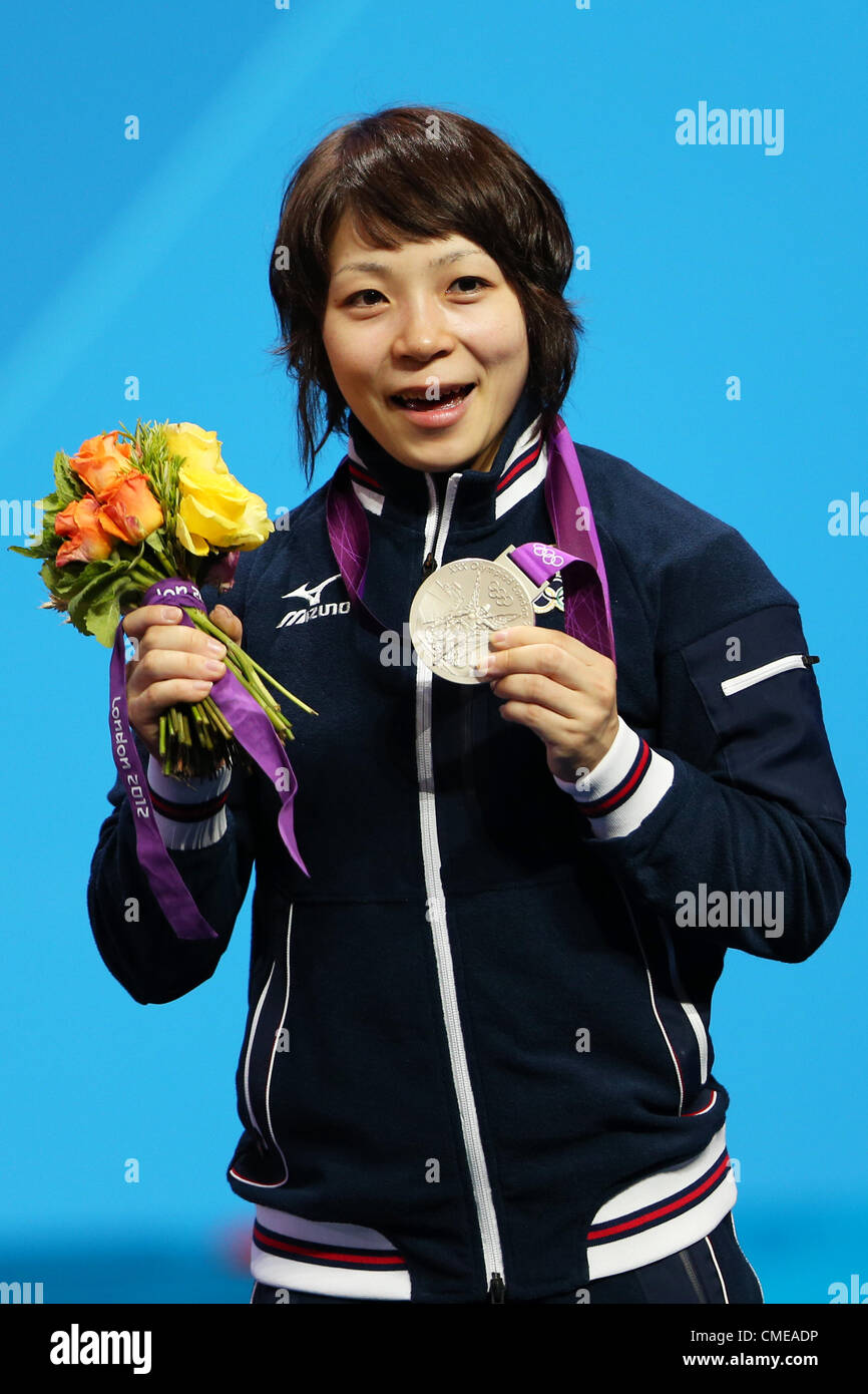 Hiromi Miyaka (JPN), JULY 28, 2012 - Weightlifting : Women's 48kg Medal ...