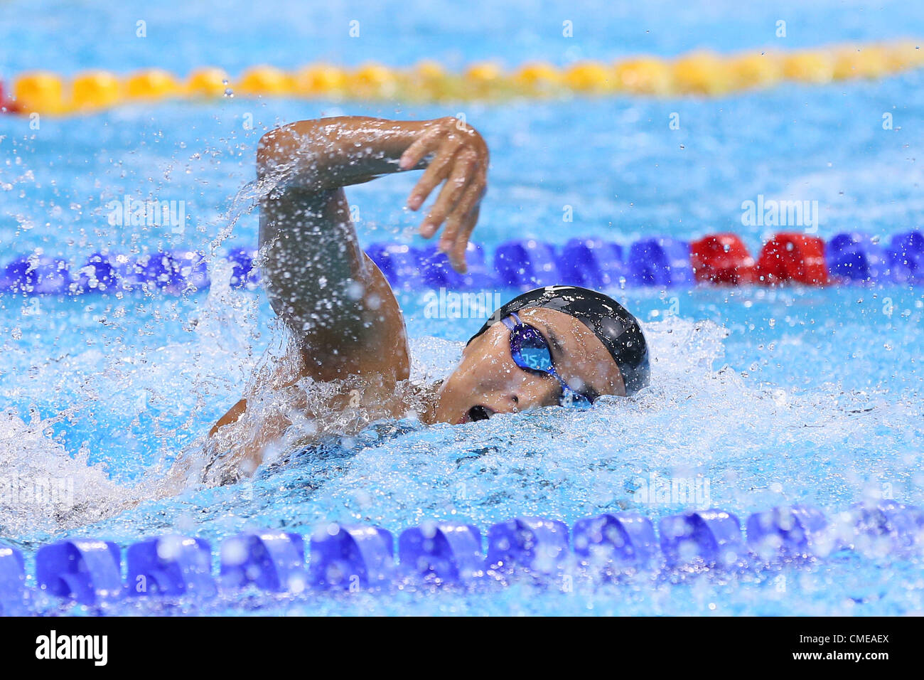 Hanae Ito (JPN), JULY 28, 2012 - Swimming : Women's 4x100m Freestyle ...