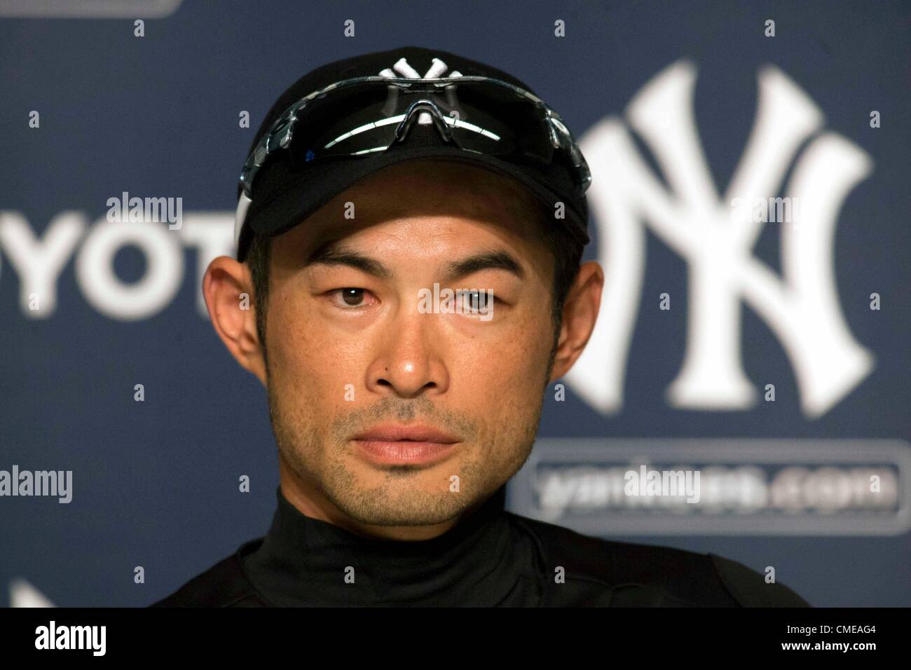 Ichiro Suzuki (Yankees), JULY 27, 2012 - MLB : New York Yankees Ichiro ...