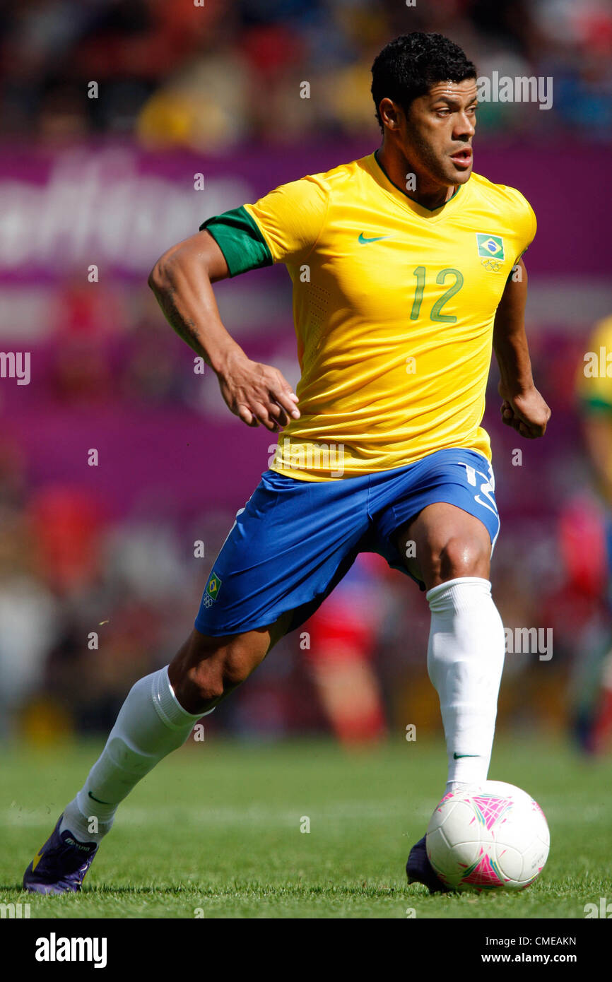 HULK BRAZIL OLD TRAFFORD MANCHESTER ENGLAND 29 July 2012 Stock Photo ...