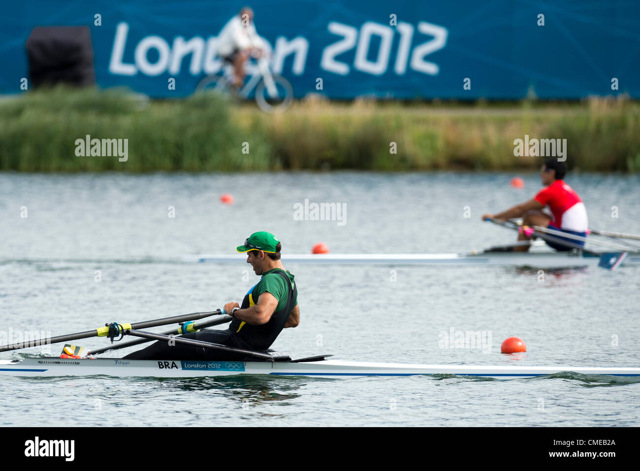 29.07.2012. Windsor, England. Brazillian Anderson Nocetti (BRA) wins ...