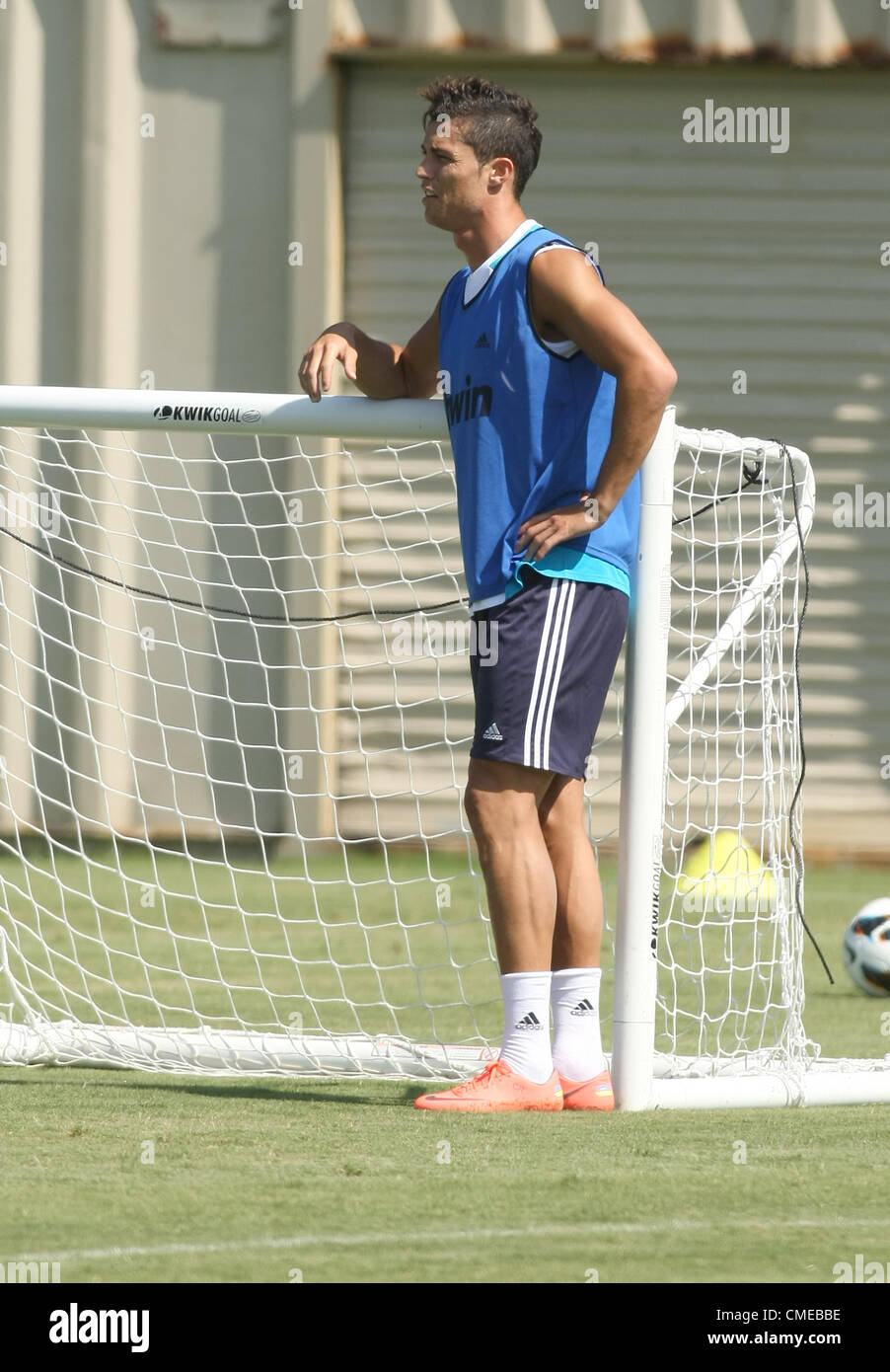 CRISTIANO RONALDO REAL MADRID LOS ANGELES CALIFORNIA USA 29 July 2012 ...