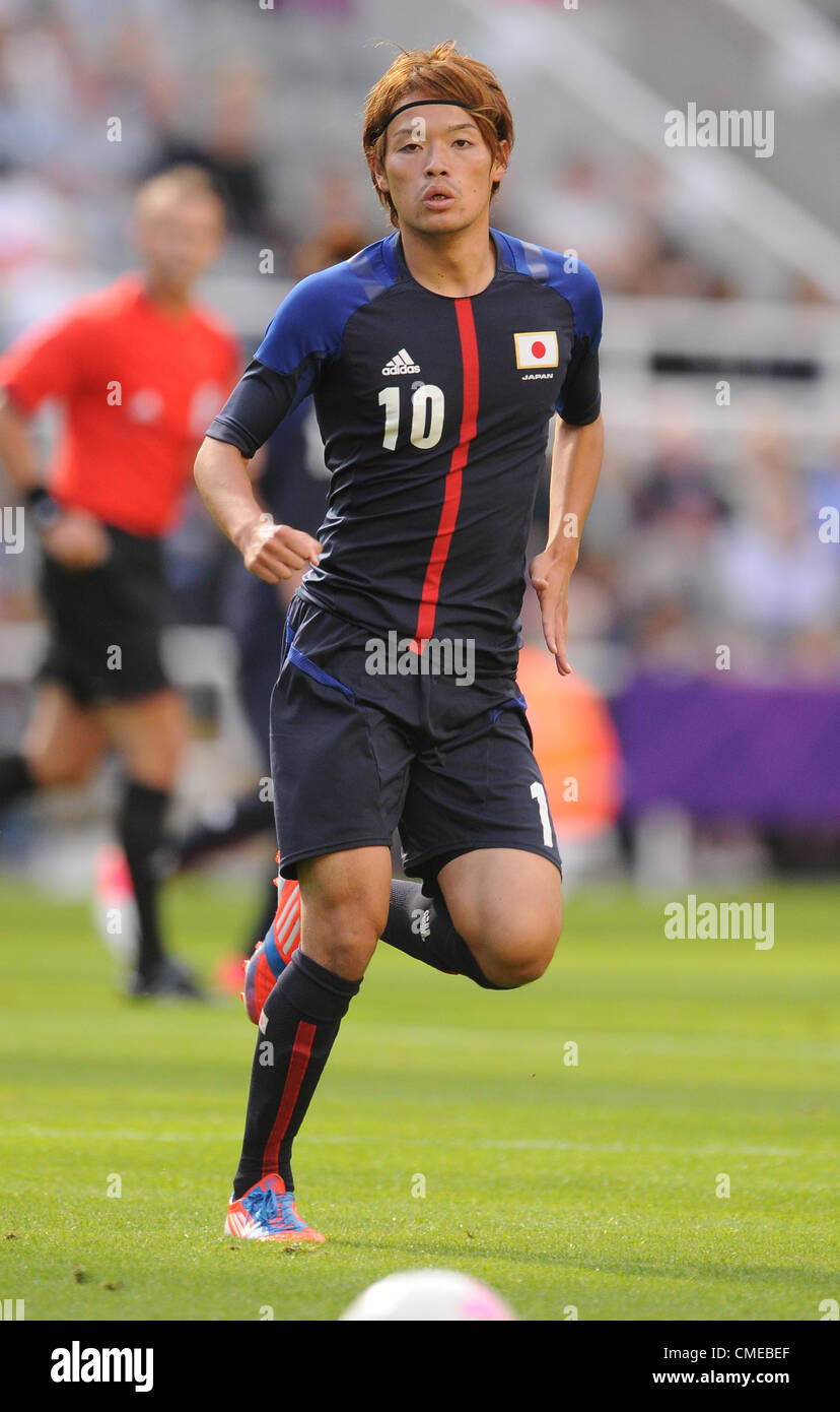 KEIGO HIGASHI JAPAN ST JAMES PARK NEWCASTLE ENGLAND 29 July 2012 Stock ...