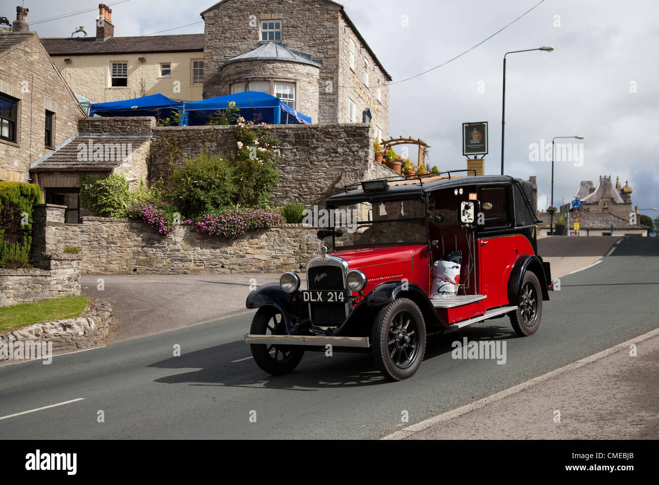 Gordon Harris with his 1937 30s thirties Austin 12 1861cc petrol Taxi ...