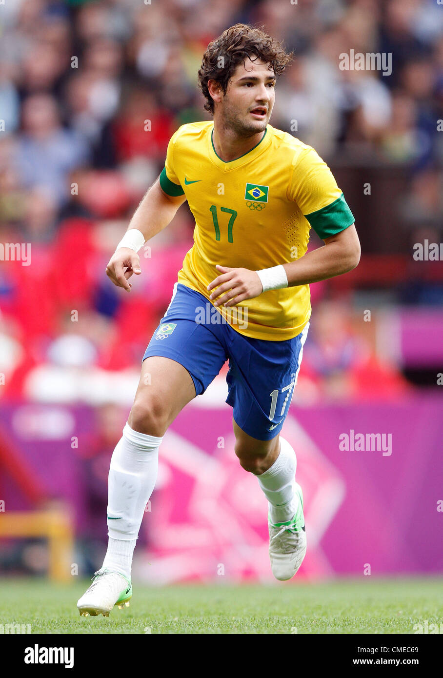 ALEXANDRE PATO BRAZIL OLD TRAFFORD MANCHESTER ENGLAND 29 July 2012 ...