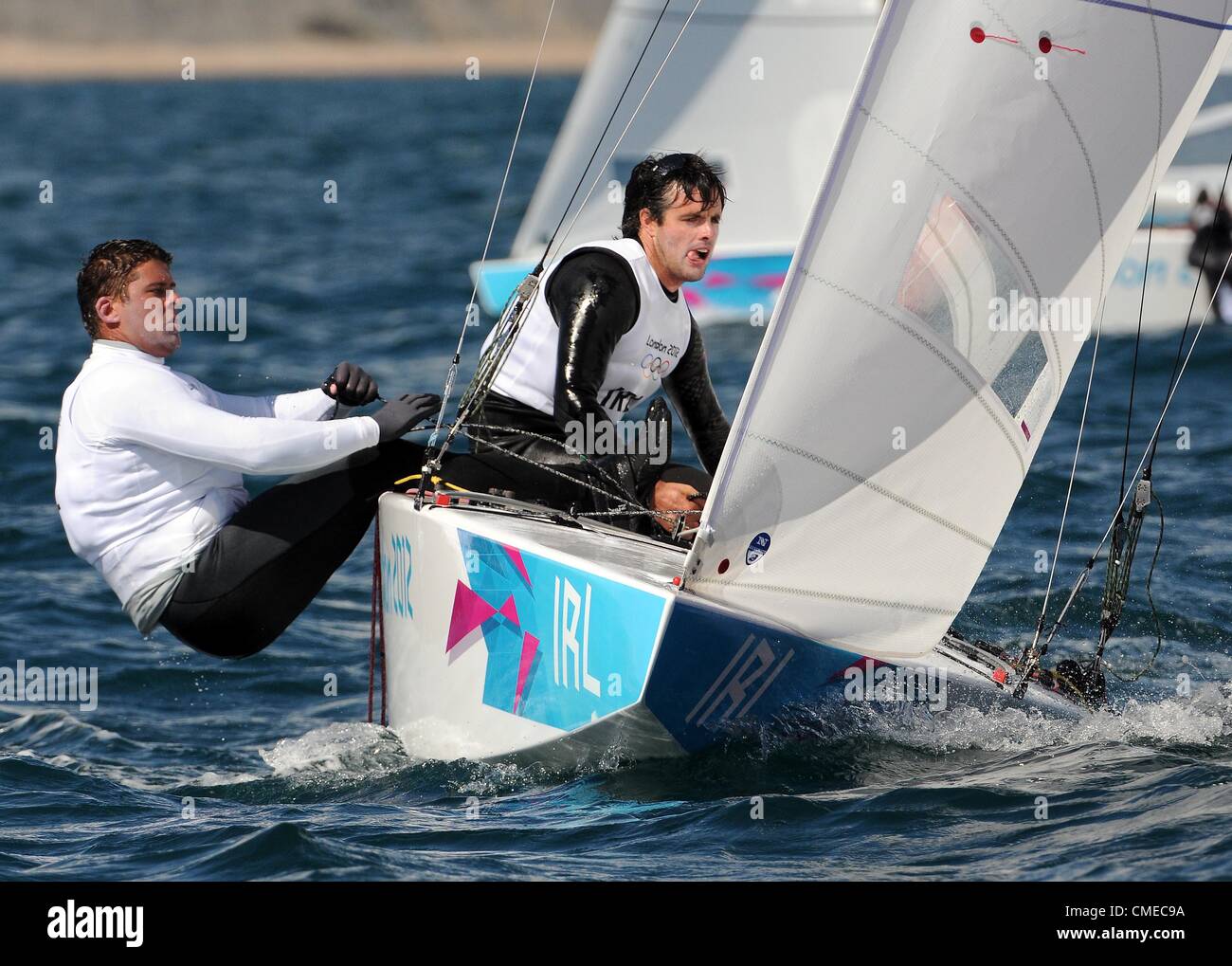 Olympic Sailing, action during the London 2012 Olympic Games at the ...
