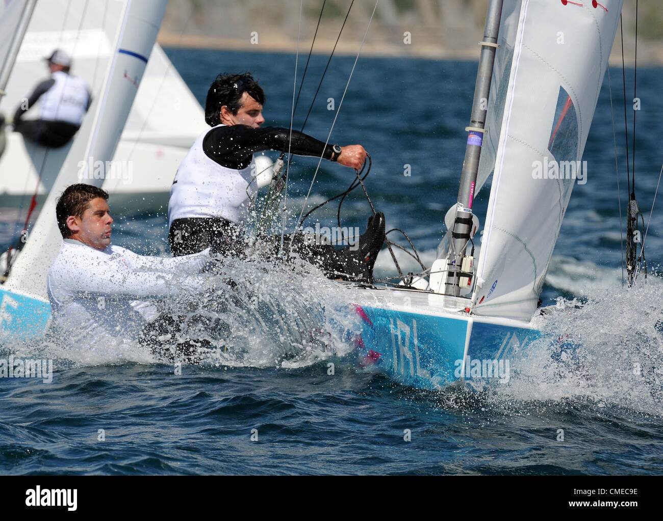 Olympic Sailing, action during the London 2012 Olympic Games at the ...