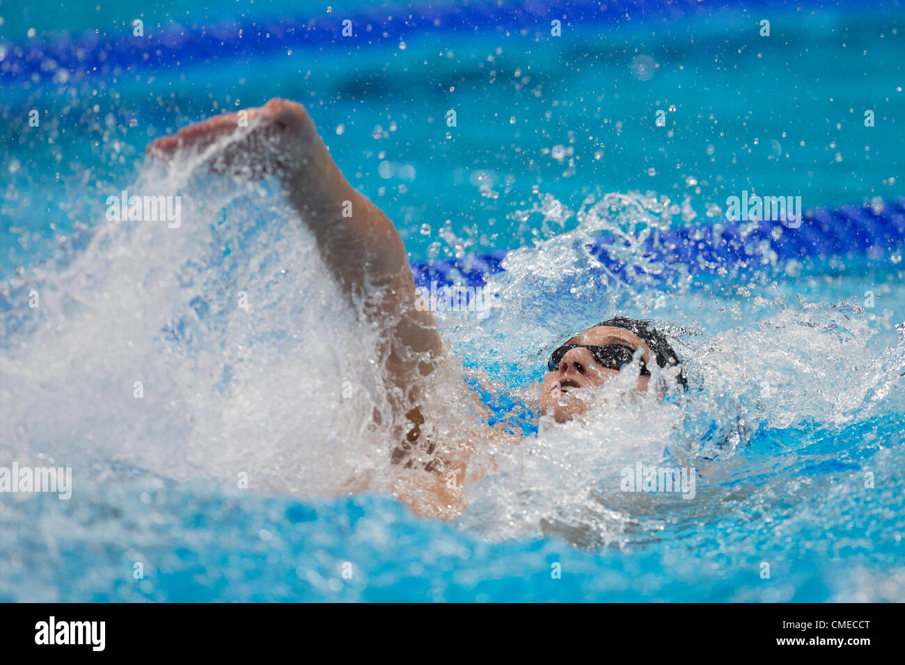 29.07.2012. London, England. Gareth Kean (NZL) in action in the second ...