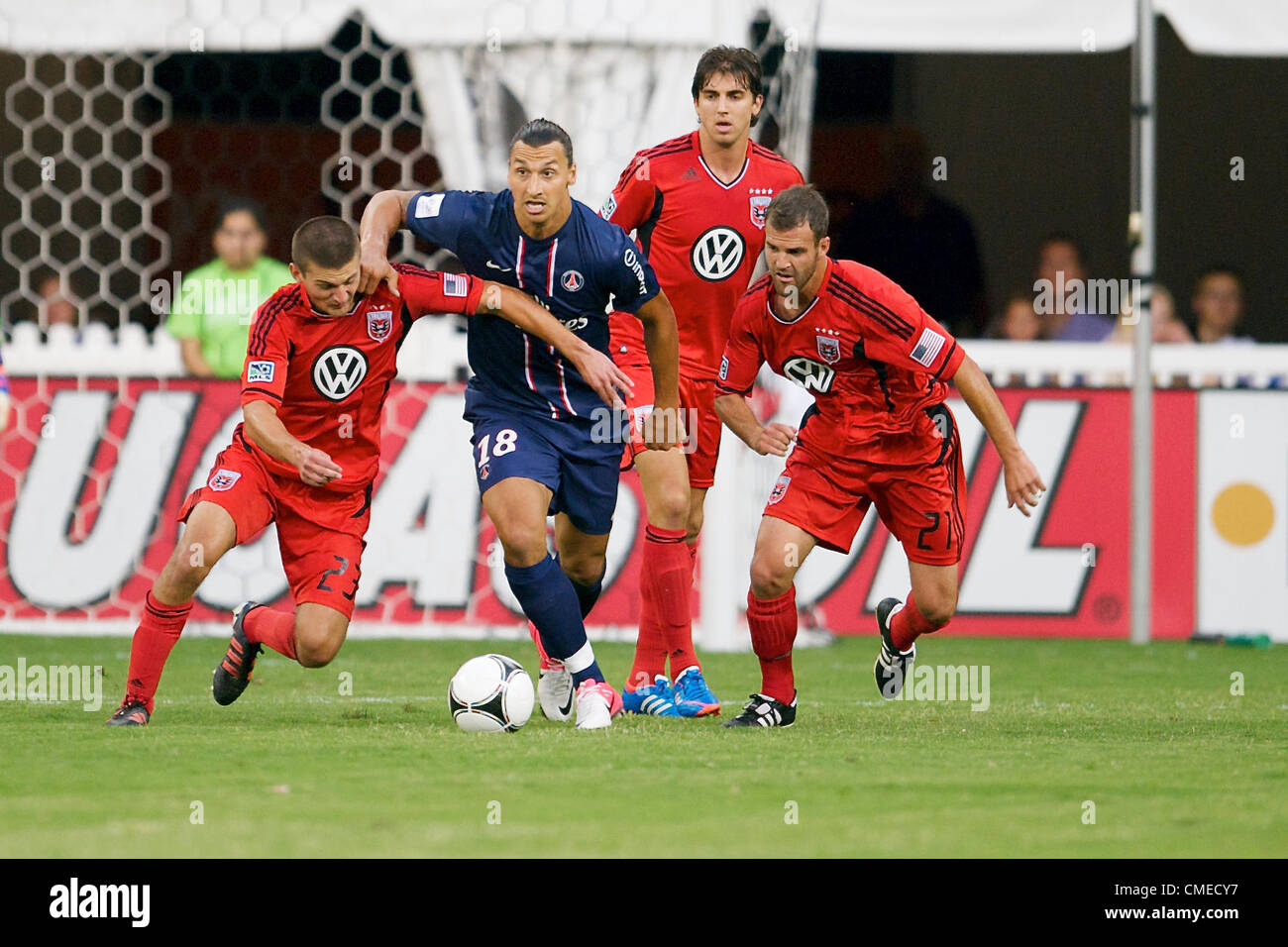 28.07.2012. Washington DC, USA. DC United Defender Perry Kitchen (23 ...