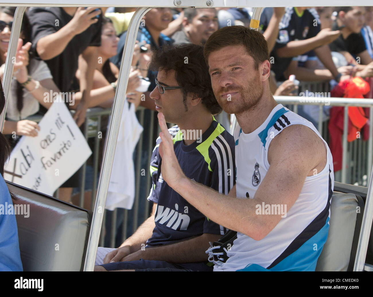 Xabi alonso 2012 hi-res stock photography and images - Alamy