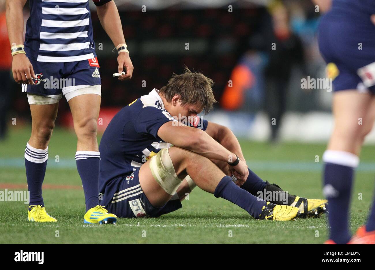 CAPE TOWN, SOUTH AFRICA - JULY 28, Stormers flank Rynhardt Elstadt ...
