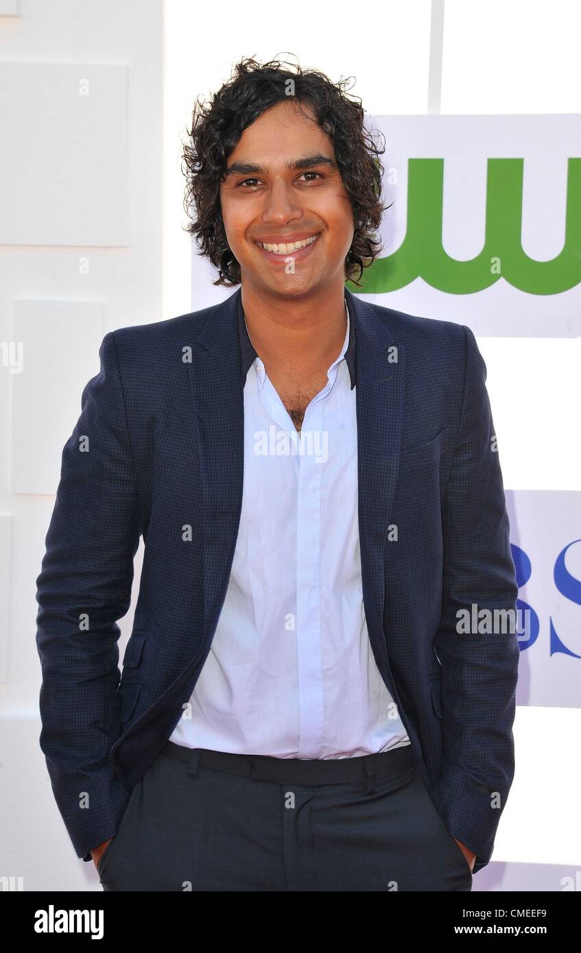 Kunal Nayyar at arrivals for CBS, The CW and Showtime Summer 2011 TCA ...