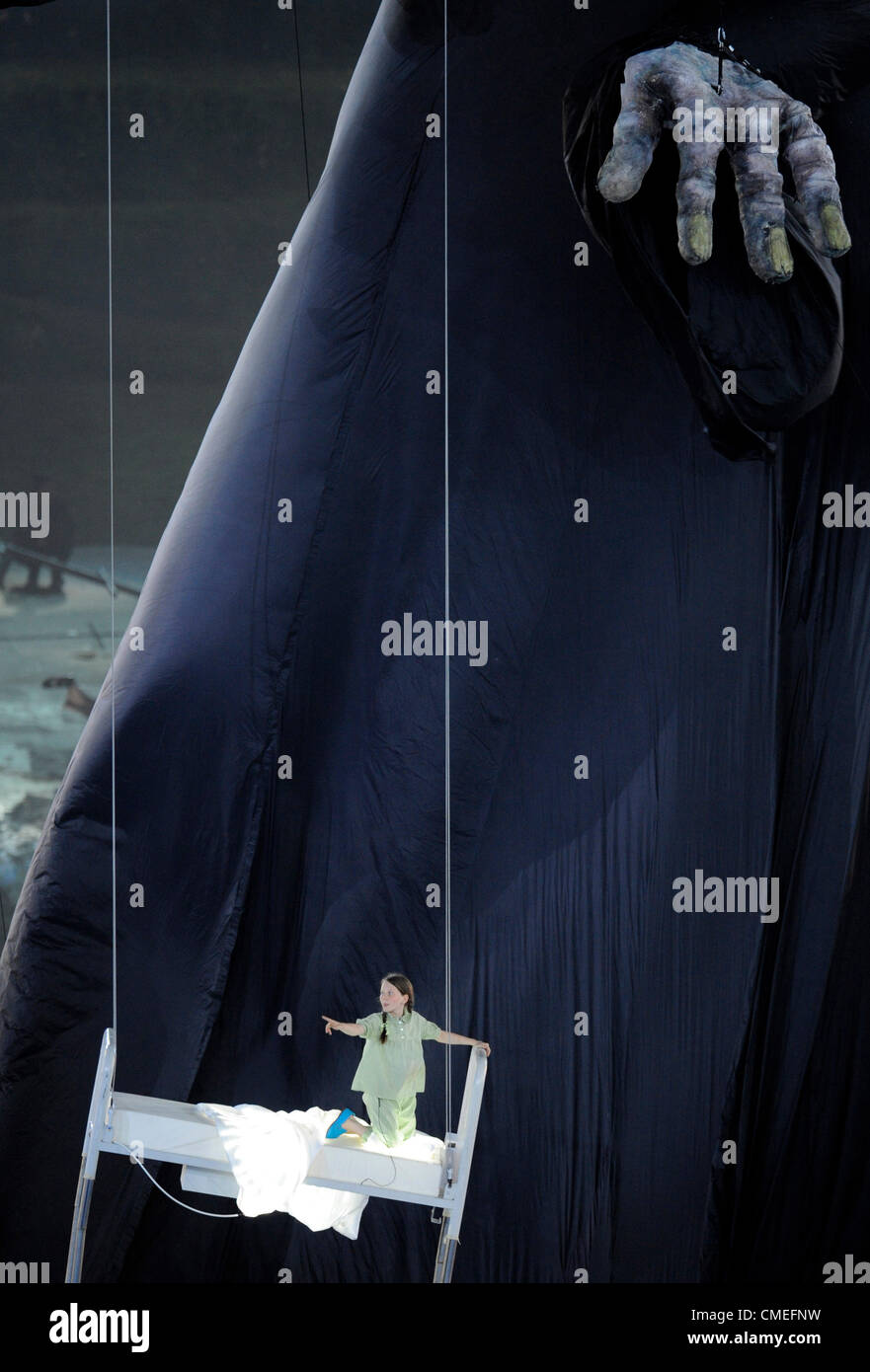 2012 summer olympics opening ceremony hi-res stock photography and ...