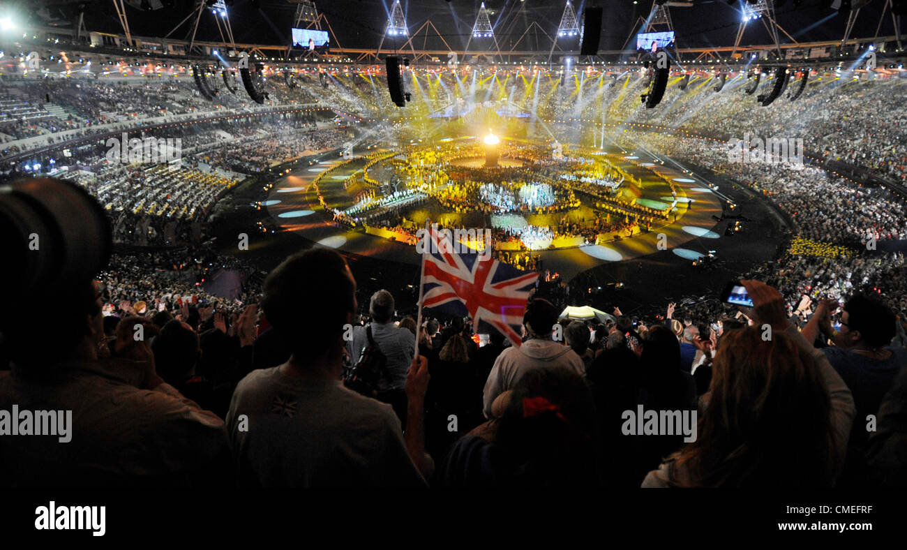2012 summer olympics opening ceremony hi-res stock photography and ...