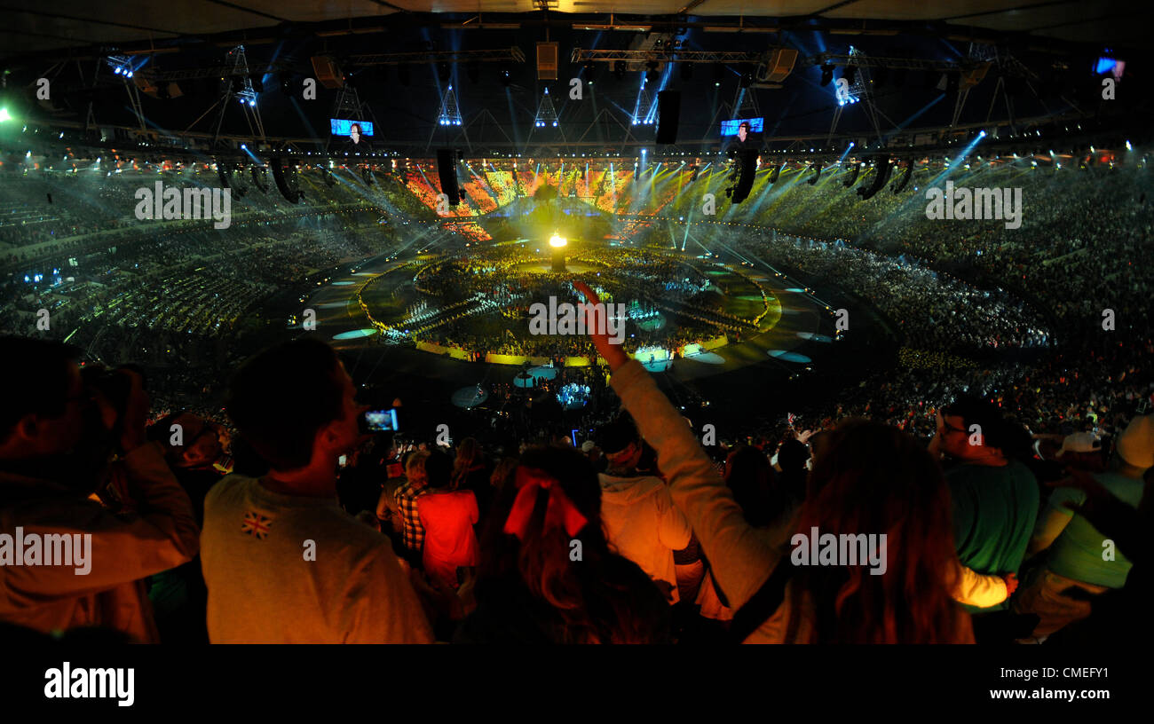 2012 summer olympics opening ceremony hi-res stock photography and ...