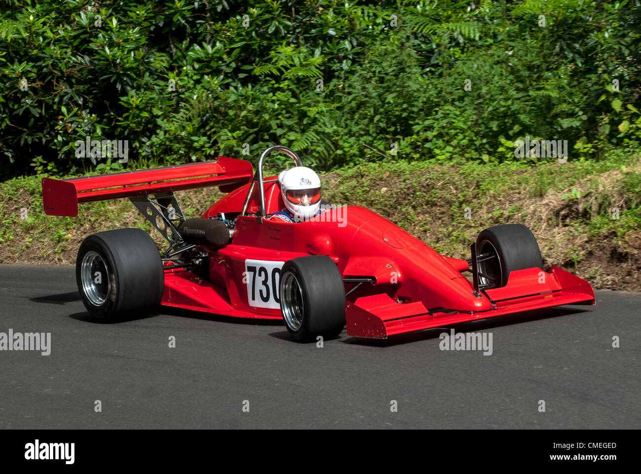 29th July 2012. Paul Alexander in the Pilbeam MP62 001 takes the ...