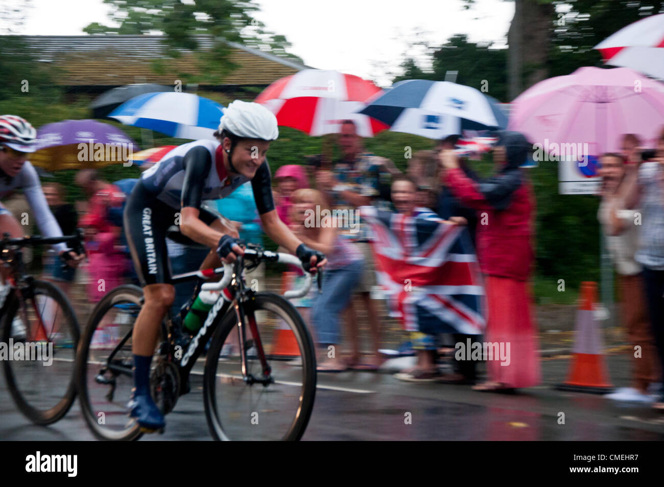 London, UK, Sunday 29th July 2012. Great Britain's Elizabeth Armitstead ...