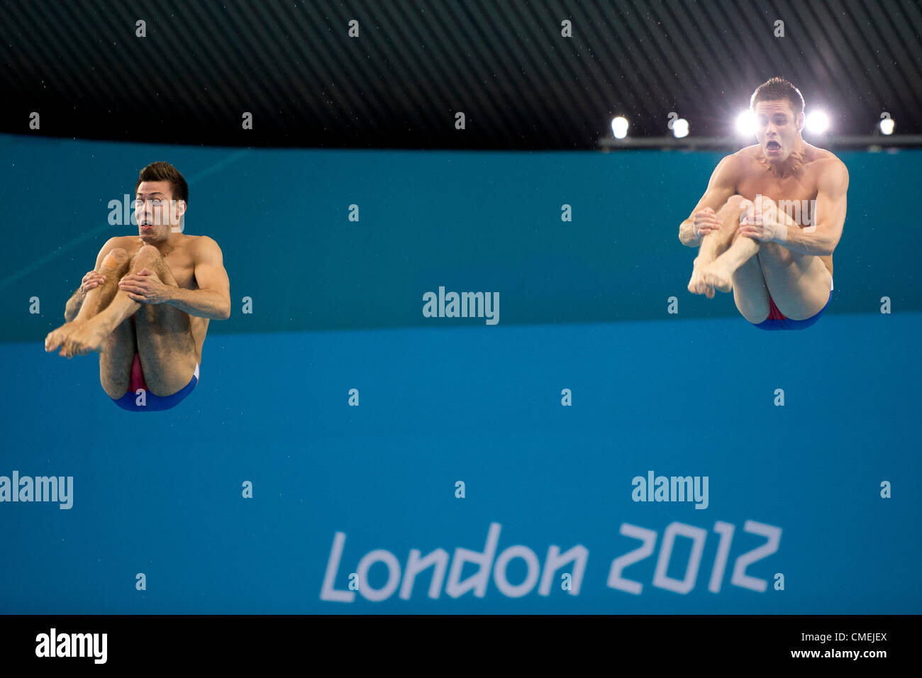30.07.2012. London, England. Americas Nicholas McCrory (USA) and David ...