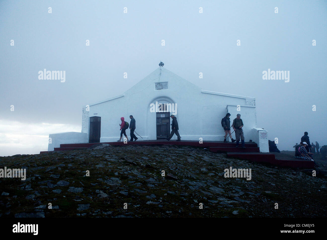 MAYO, Ireland, 29th July 2012: The annual pilgrimage to Mt Croagh ...