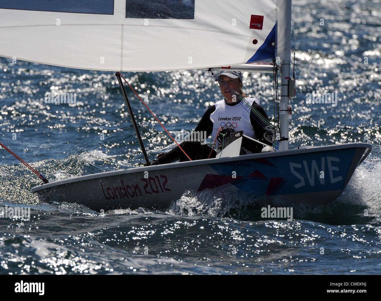 Olympic Sailing, action during the London 2012 Olympic Games at the ...