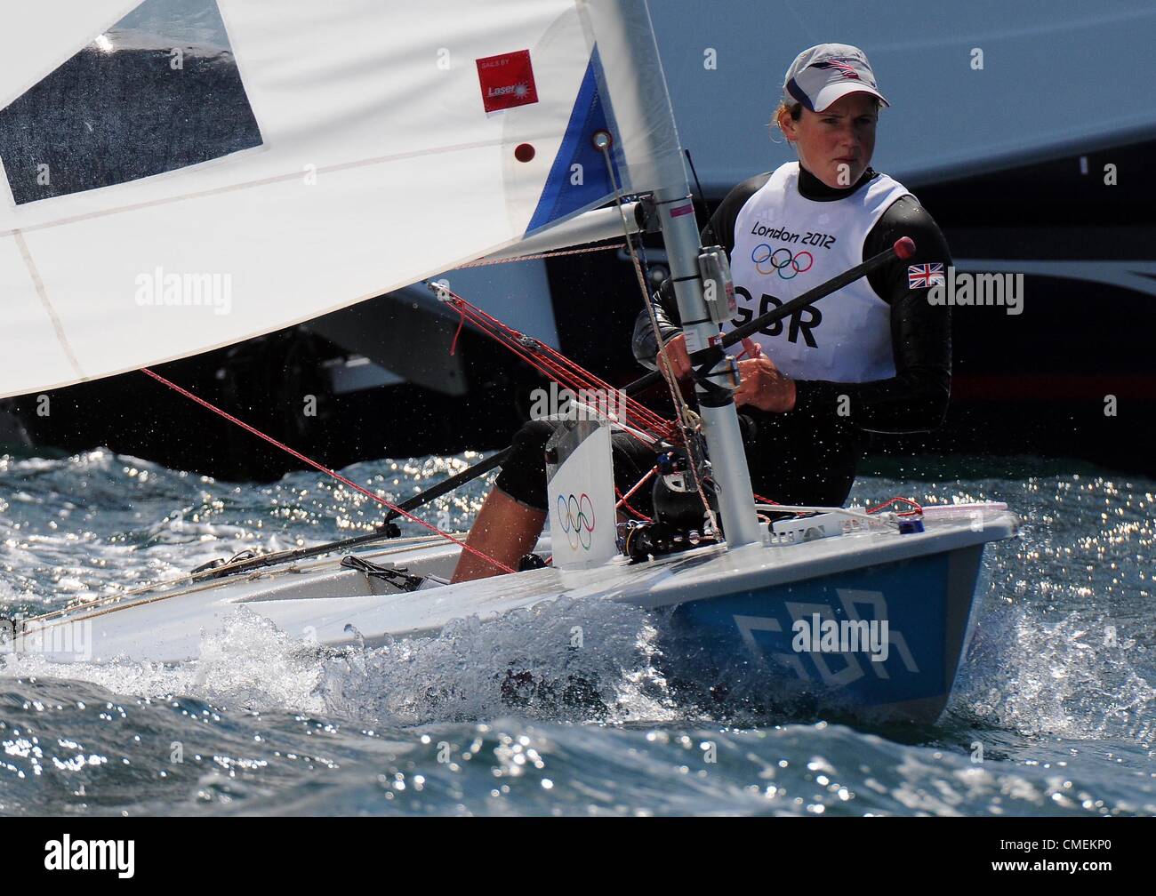 Olympic Sailing, action during the London 2012 Olympic Games at the ...