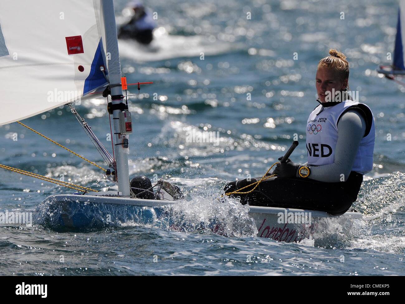 Olympic Sailing, action during the London 2012 Olympic Games at the ...