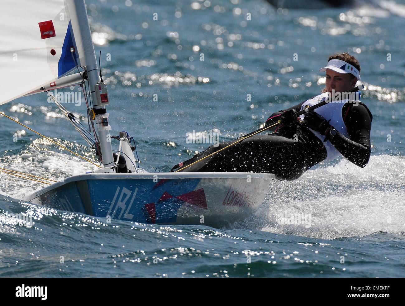 Olympic Sailing, action during the London 2012 Olympic Games at the ...