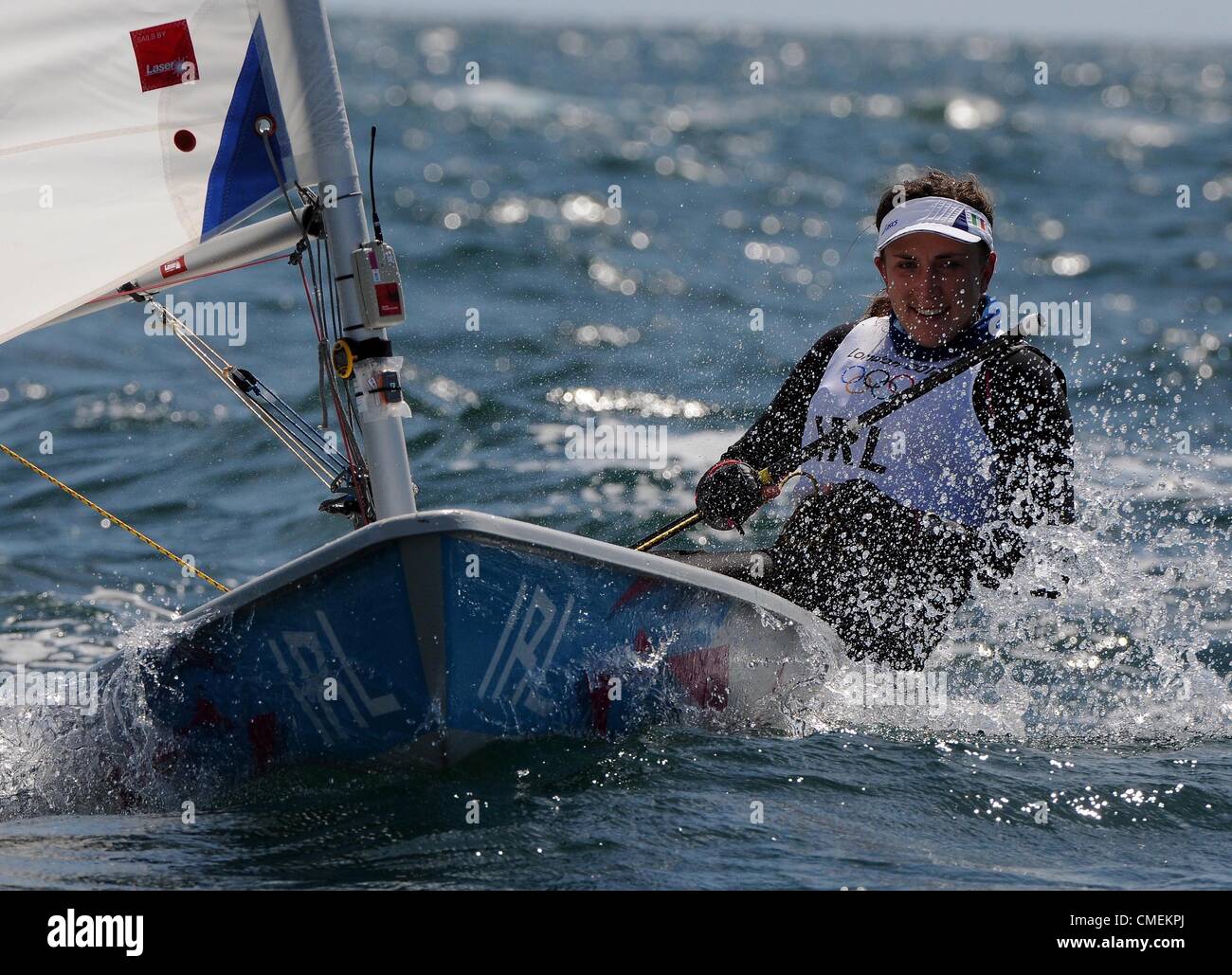 Olympic Sailing, action during the London 2012 Olympic Games at the ...