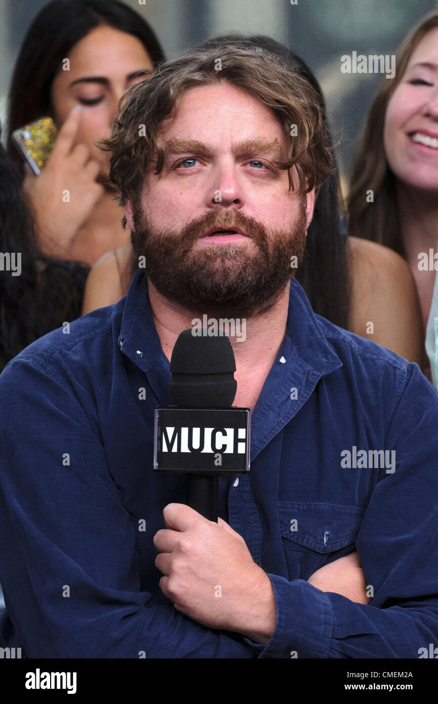 July 30, 2012 - Toronto, Ontario, Canada - Actor ZACH GALIFIANAKIS ...