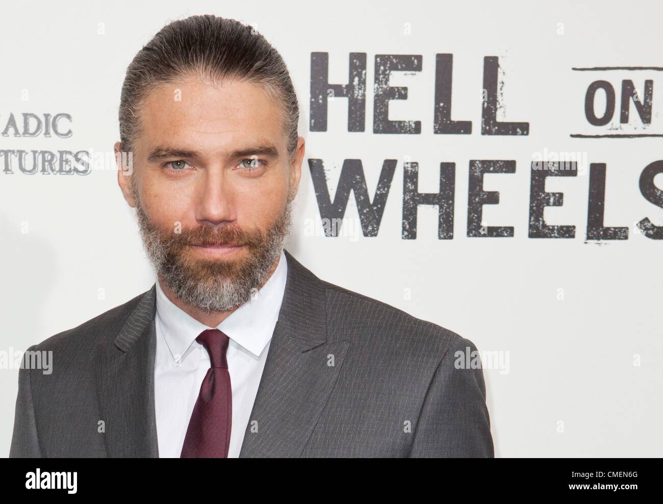 Anson Mount at arrivals for HELL ON WHEELS Season Two Premiere ...