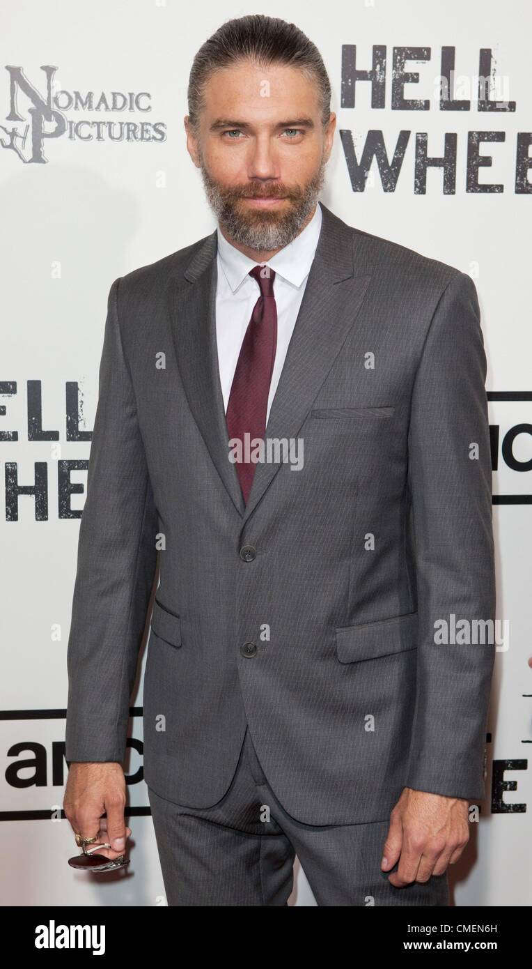 Anson Mount at arrivals for HELL ON WHEELS Season Two Premiere ...