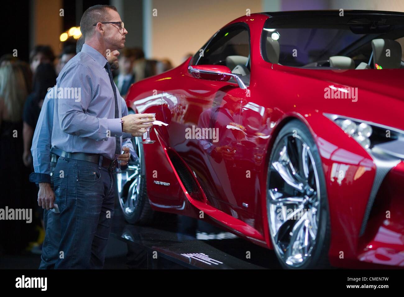 July 30, 2012 - San Francisco, California, U.S. - People look at the ...