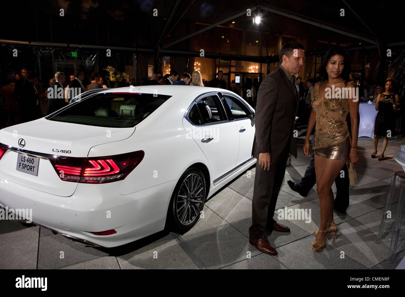 July 30, 2012 - San Francisco, California, U.S. - The new 2013 Lexus LS ...
