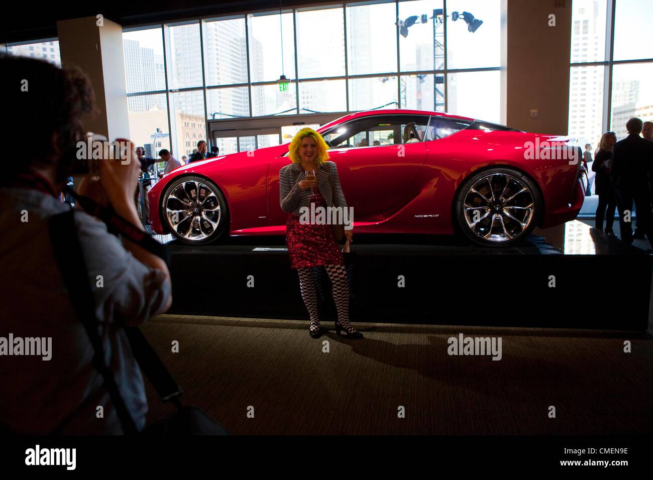 July 30, 2012 - San Francisco, California, U.S. - People look at the ...