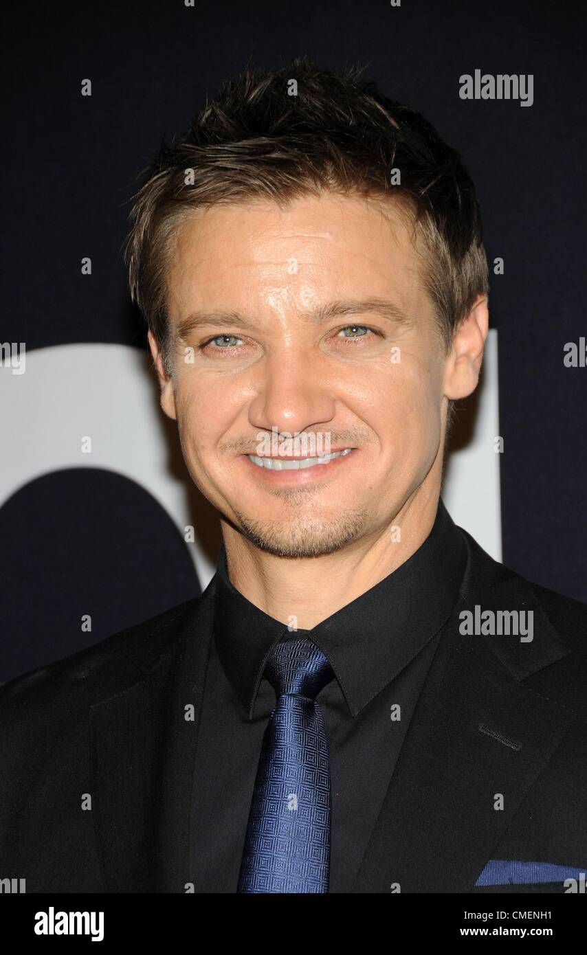Jeremy Renner at arrivals for THE BOURNE LEGACY Premiere, The Ziegfeld ...