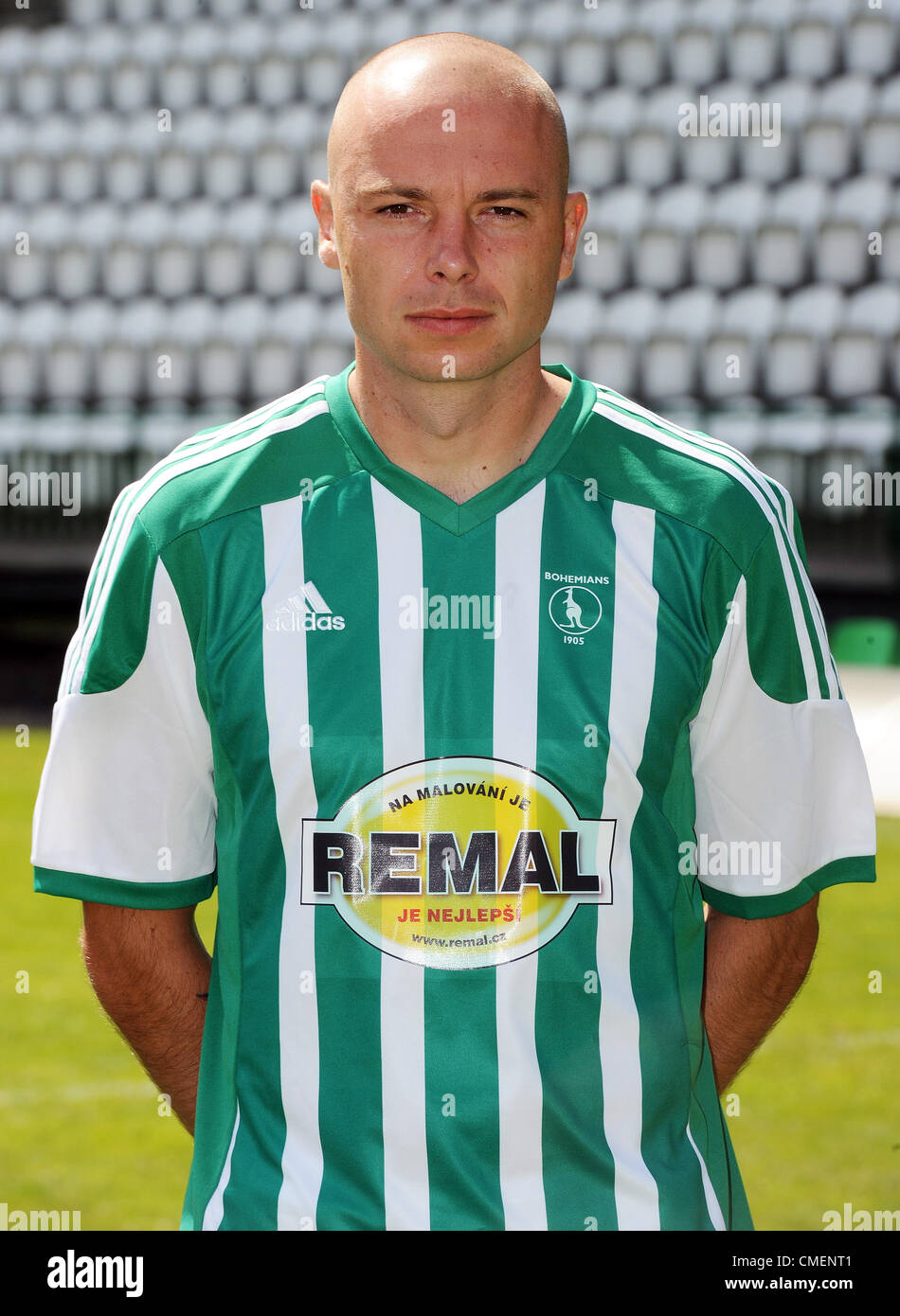 Michael Zizka, soccer player, Bohemians 1905, July 30, 2012. (CTK Photo ...