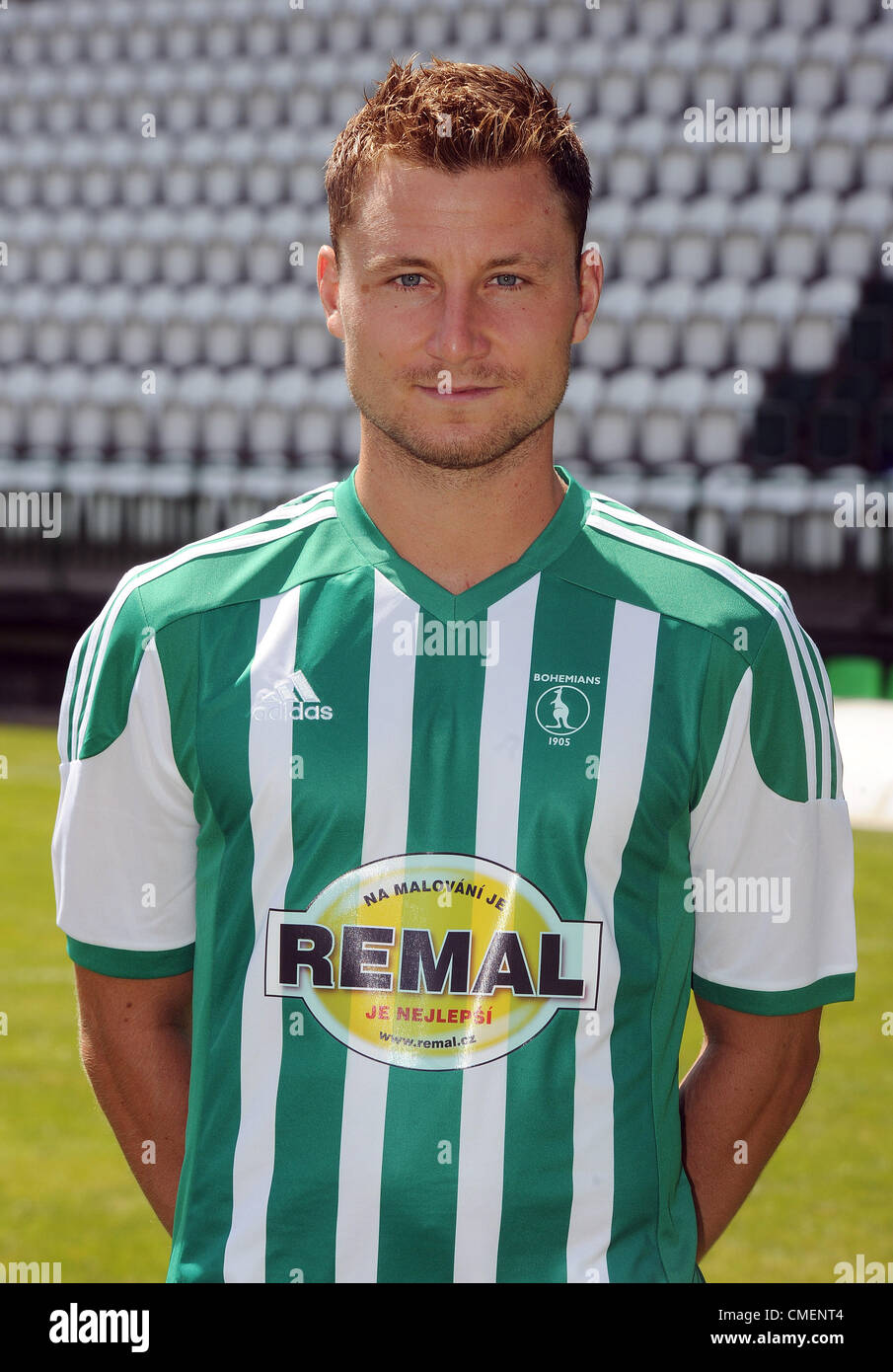 Jan Ruzicka, soccer player, Bohemians 1905, July 30, 2012. (CTK Photo ...