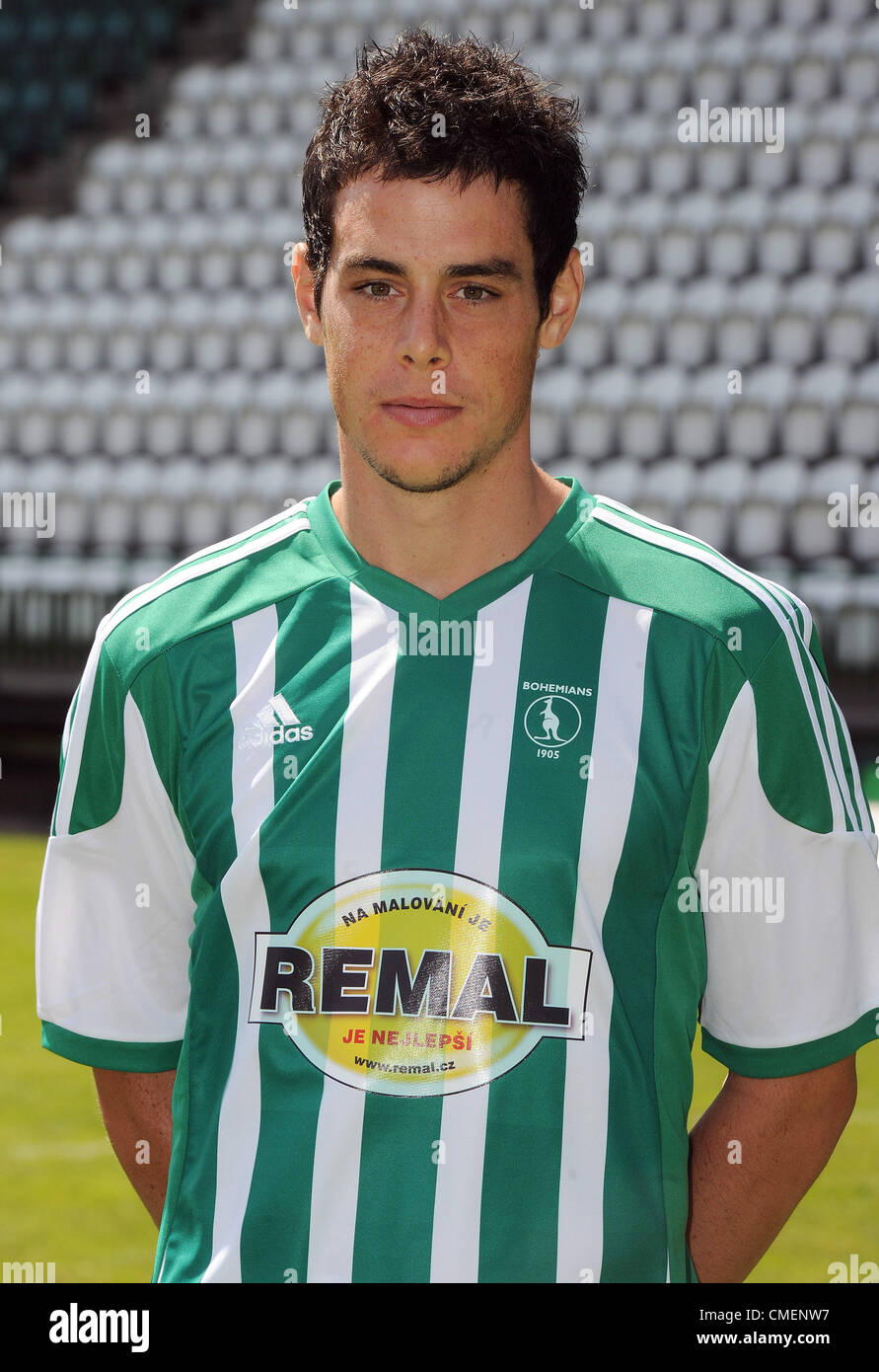 Jakub Rada, soccer player, Bohemians 1905, July 30, 2012. (CTK Photo ...
