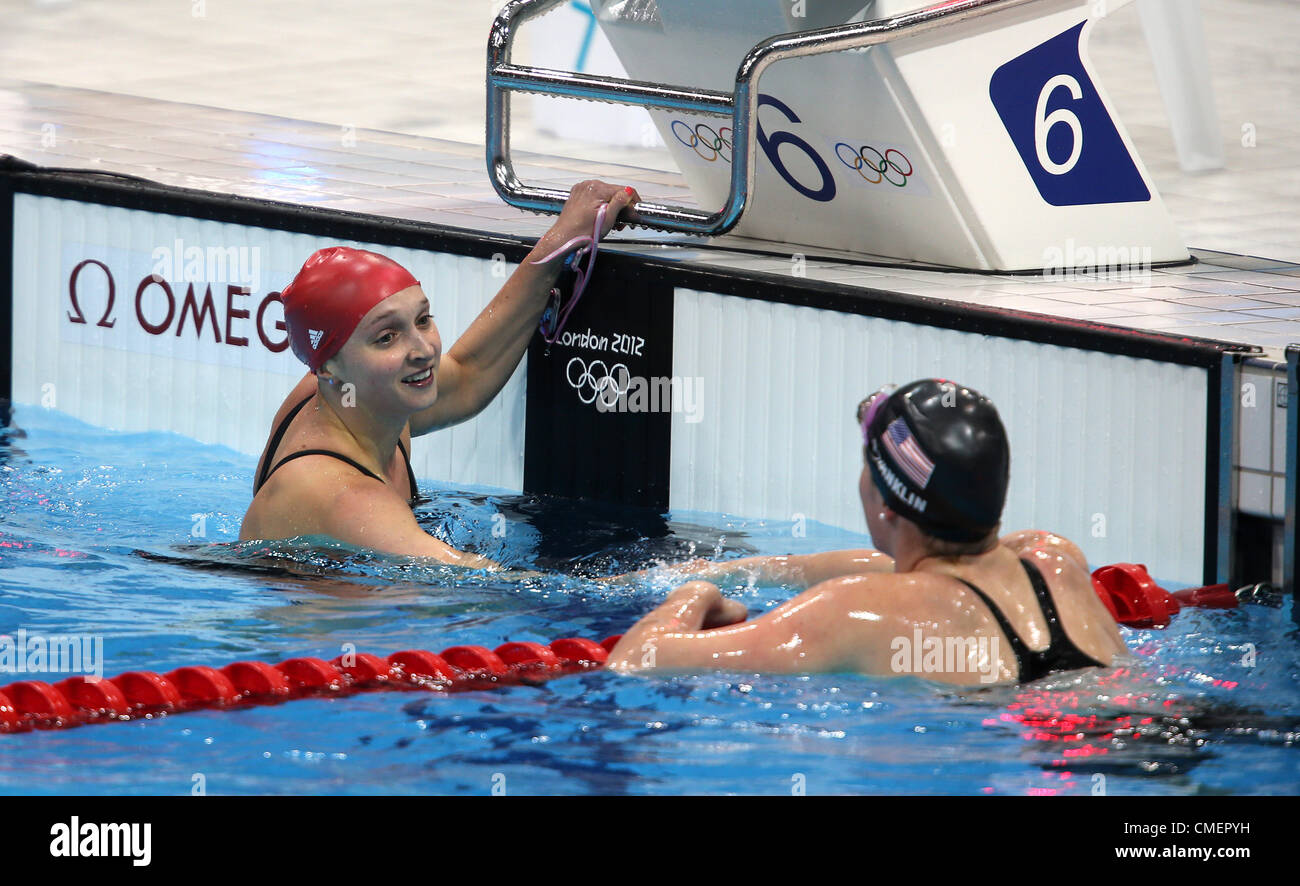 CAITLIN MCCLATCHEY & MISSY FRA GREAT BRITAIN & USA STRATFORD LONDON ...