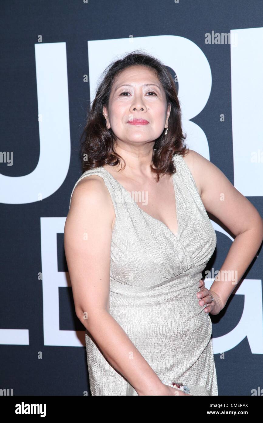 Madeleine Nicolas at arrivals for THE BOURNE LEGACY Premiere, The Ziegfeld Theatre, New York, NY ...