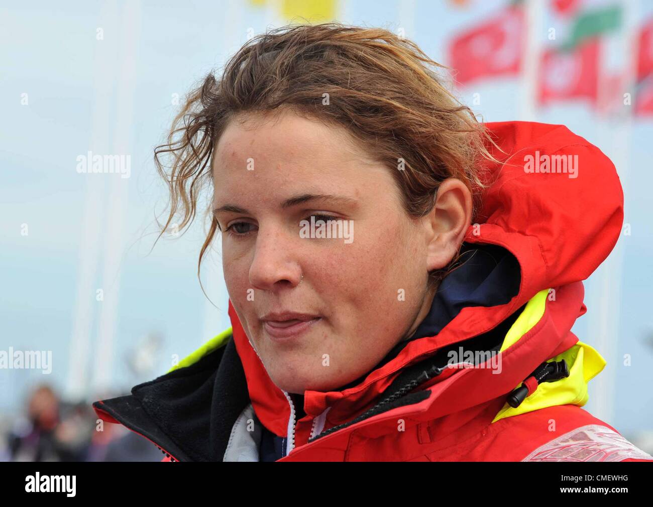 Sailor Alison Young. 30 July 2012 PICTURE BY: DORSET MEDIA SERVICE ...