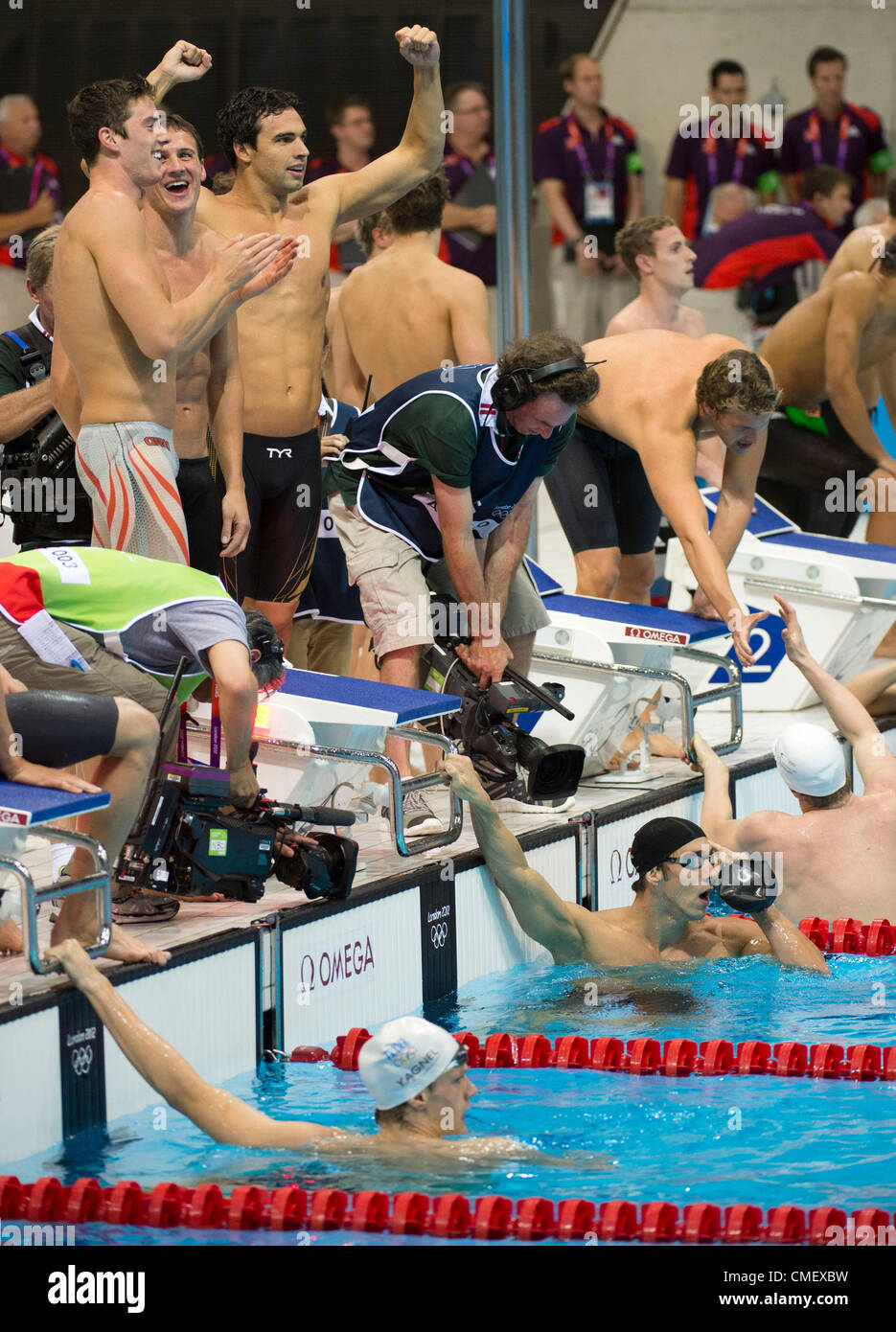 July 31, 2012 - London, England, United Kingdom - Michael Phelps (USA ...