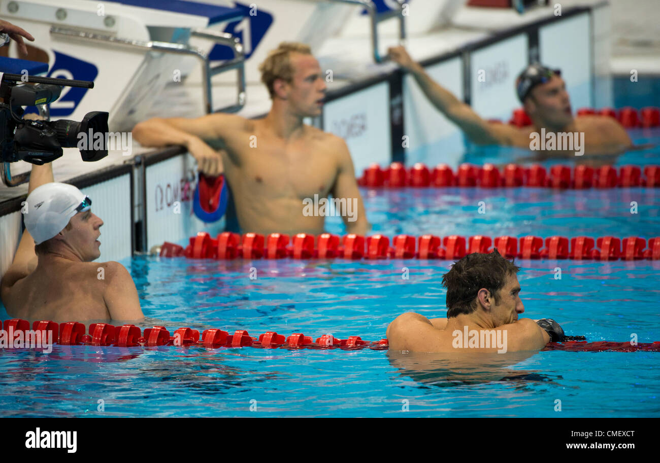 July 31, 2012 - London, England, United Kingdom - Michael Phelps (USA ...