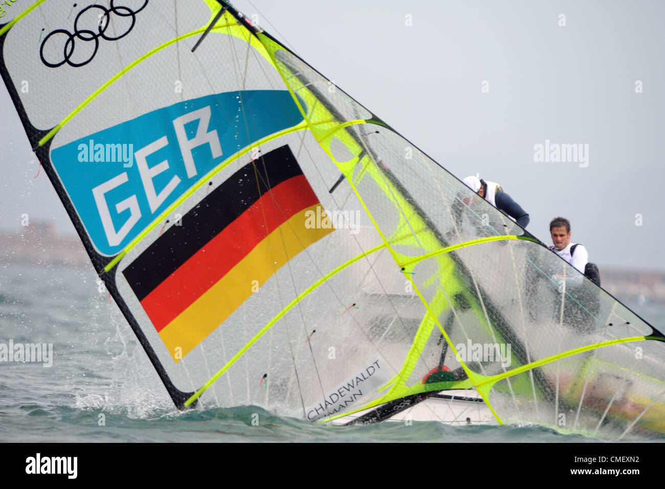 With the british olympic 49er sailors hi-res stock photography and ...