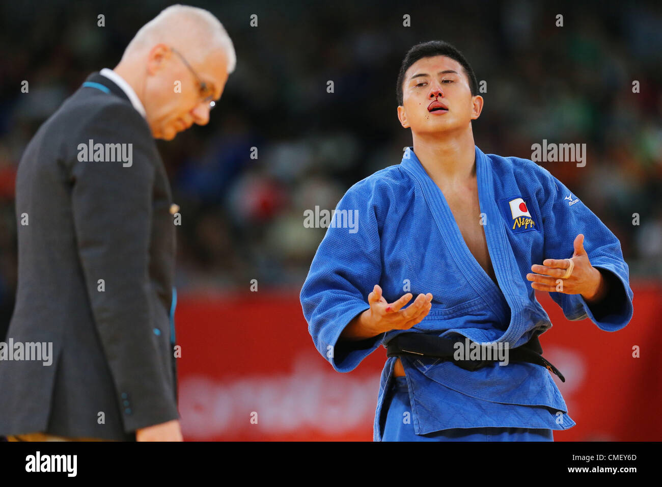 Takahiro Nakai (JPN), JULY 31, 2012 - Judo : Men's -81kg Repecharge ...