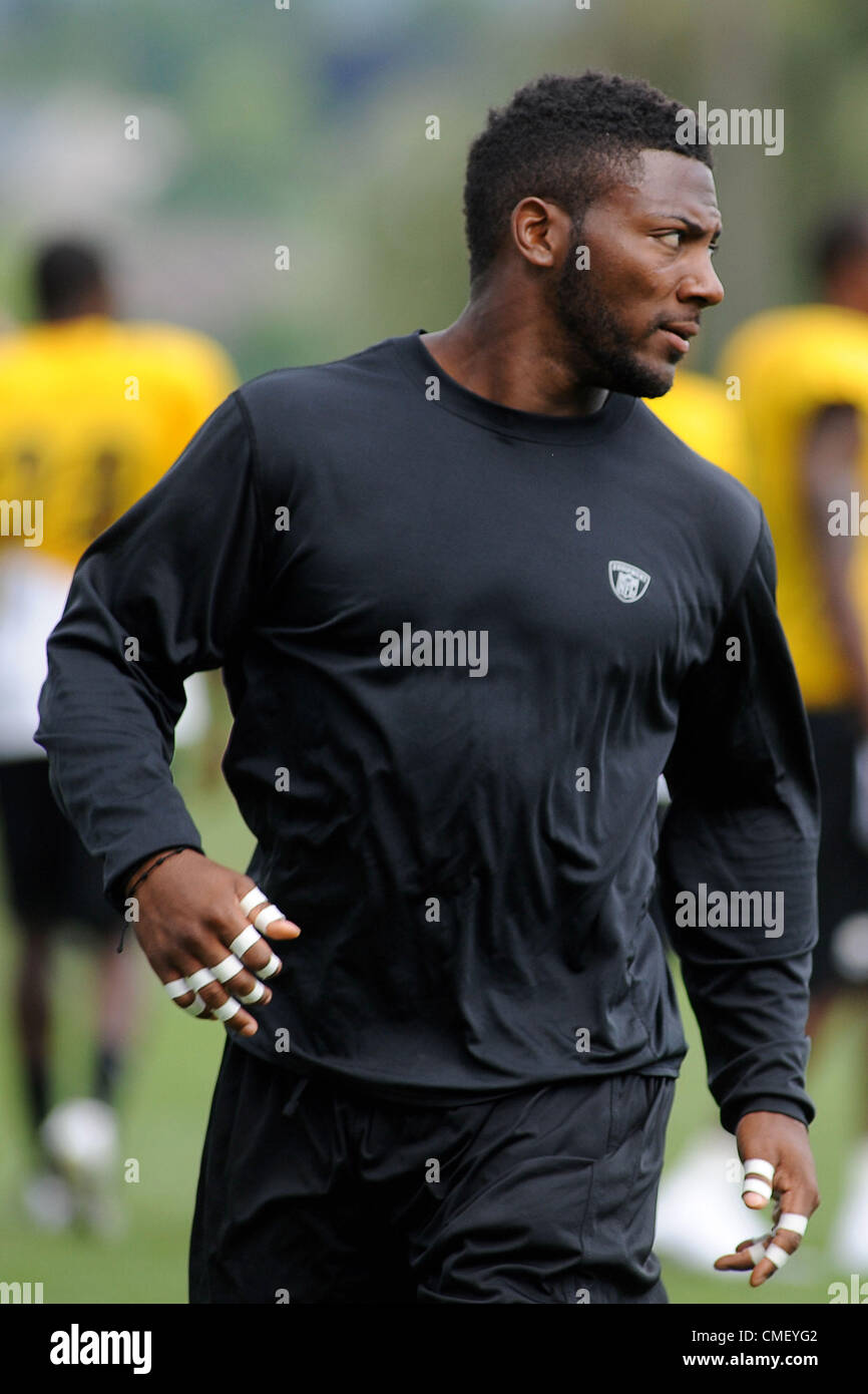 July 31st, 2012 - Pittsburgh Steelers defensive back Ryan Clark (25 ...