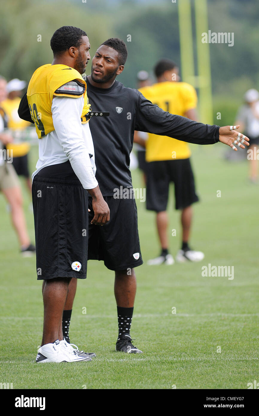 July 31st, 2012 - Pittsburgh Steelers defensive back Ryan Clark (25 ...