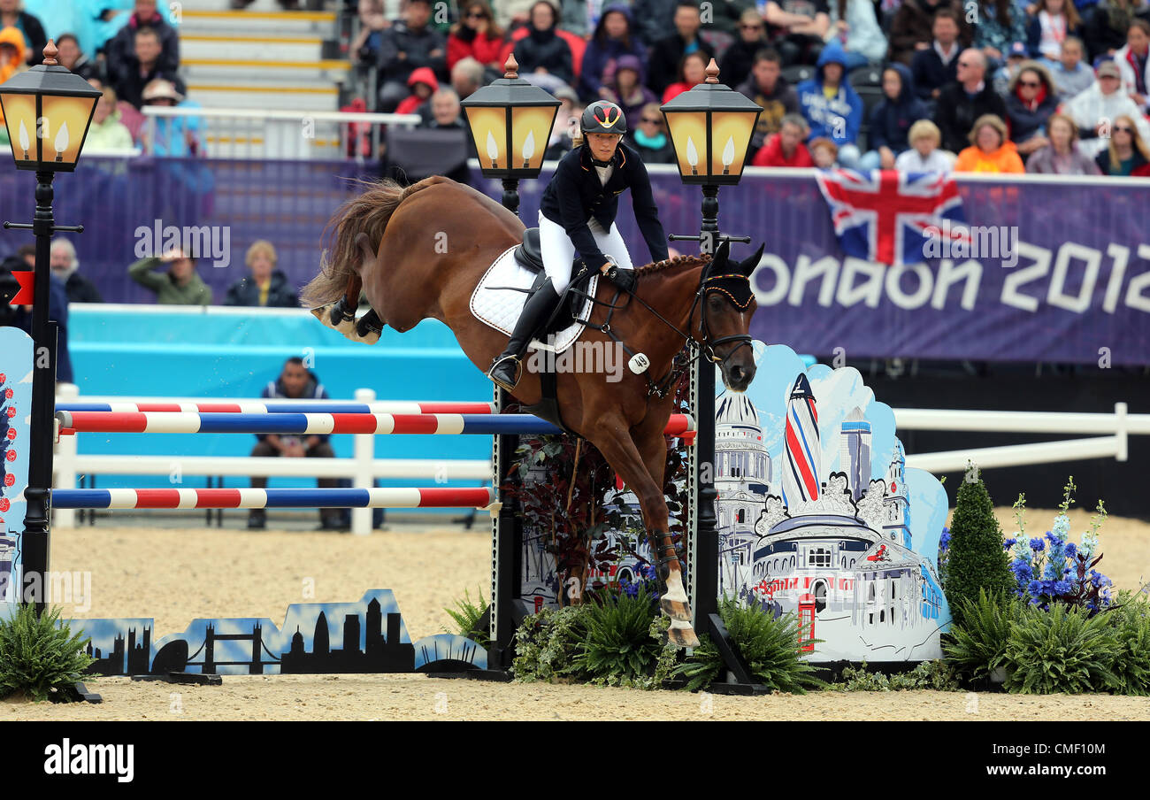 SANDRA AUFFARTH GERMANY GREENWICH PARK LONDON ENGLAND 31 July 2012 ...